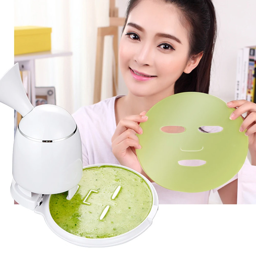 2 in 1 Automatical Face Mask Machine DIY Fruit Vegetable Mask Maker ...