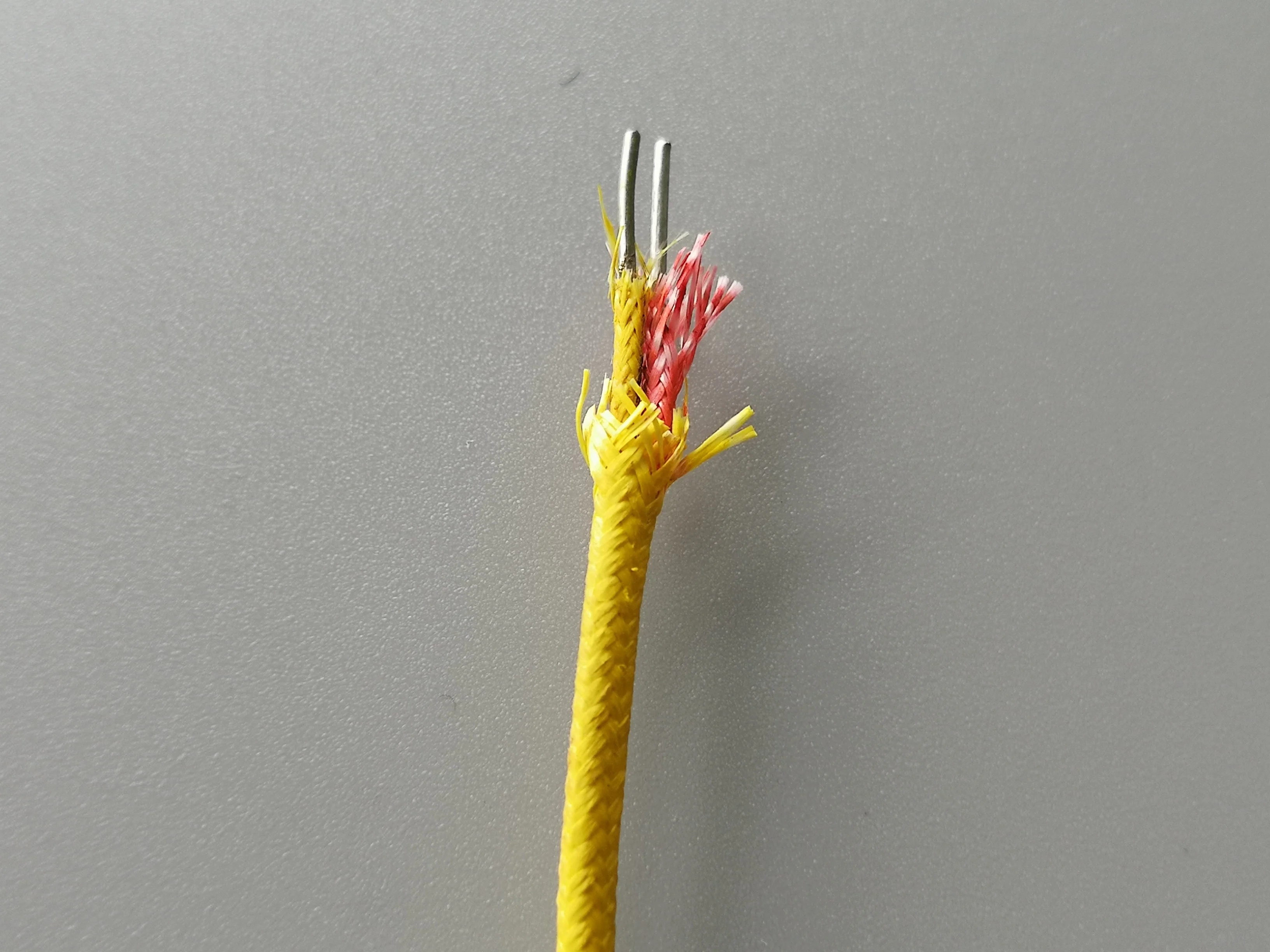 20awg 1000c Silica Fiber Insulated Thermocouple Cable Type K Wire Kx-sv ...