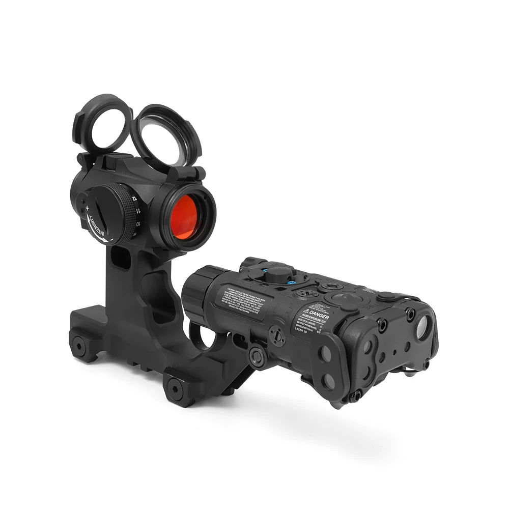 Black NGAL Laser 2.91\" Hydra Mount Red Dot Sight Combo for Scopes ...