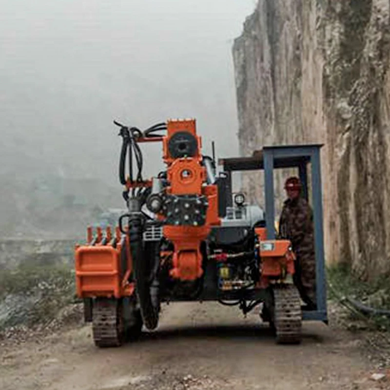 Jumbo Tunnel Face Drilling Rig Atlascopco Boomer Twin Three Single-boom ...