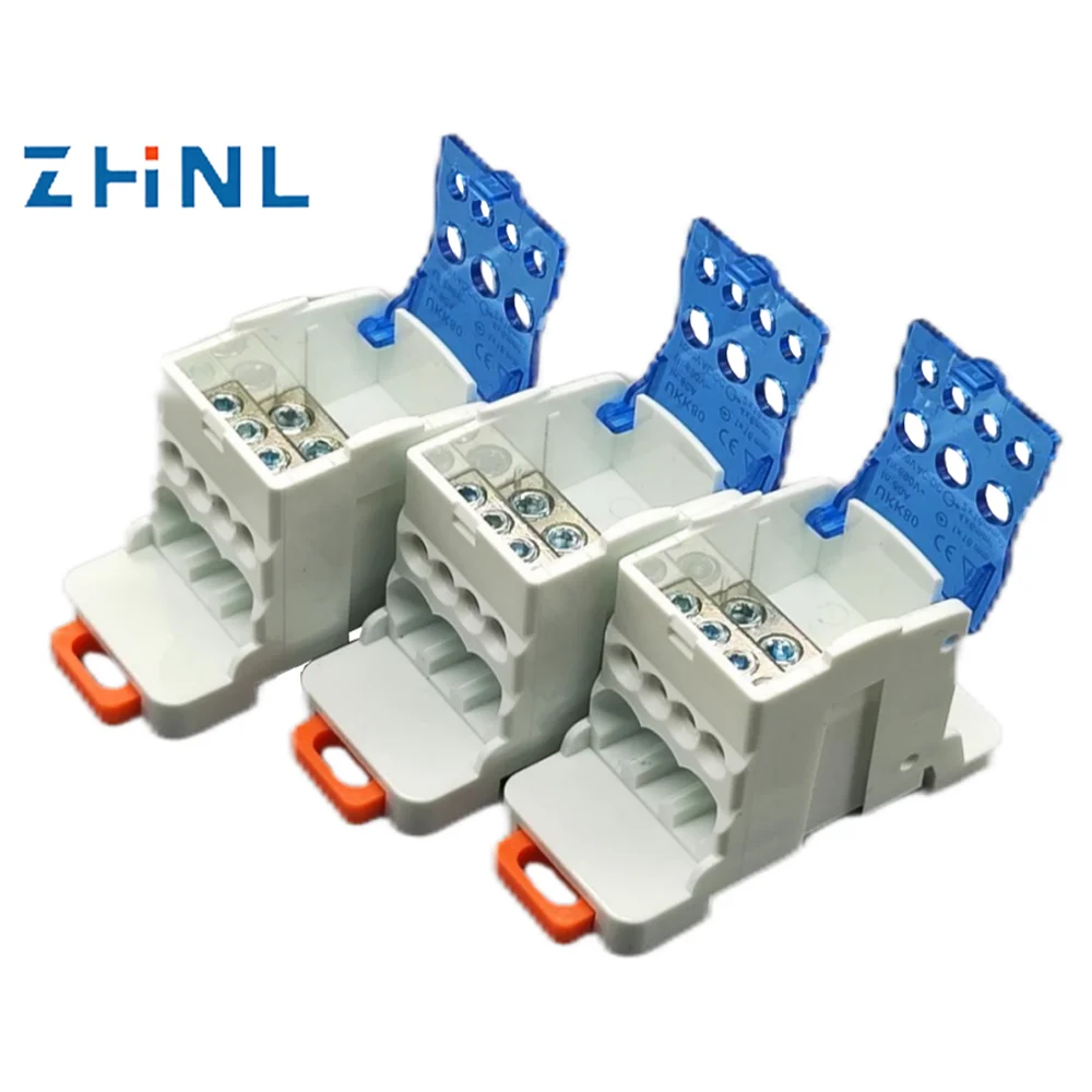 Ukk 80a Single-pole Splitter Box Large Current One Into Multiple Branch ...