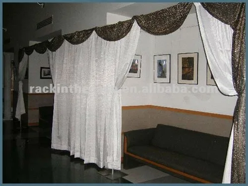 Portable Stage Curtain Stand Wedding Backdrop - Buy Wedding Backdrop ...