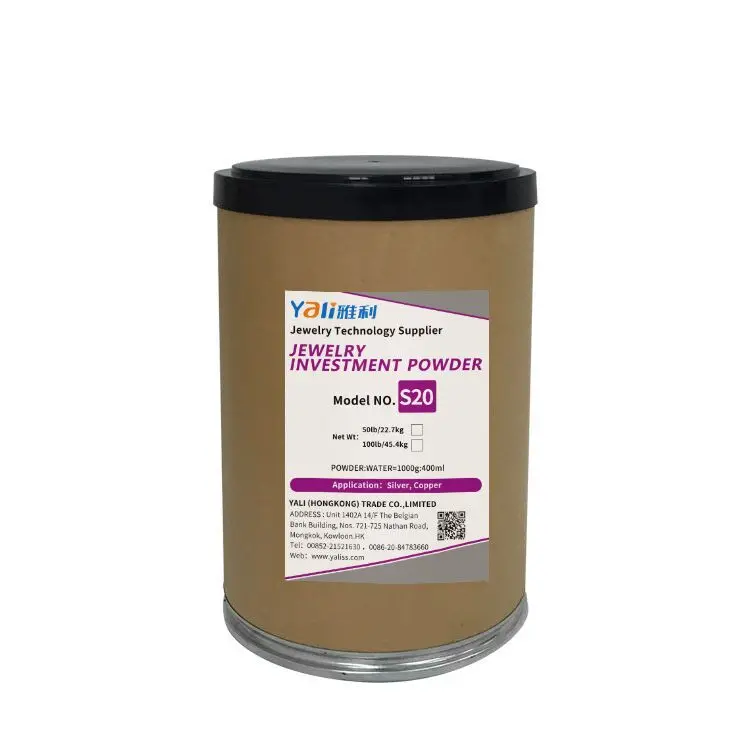 S20 High Quality Investment Powder Gypsum for Jewelry Casting