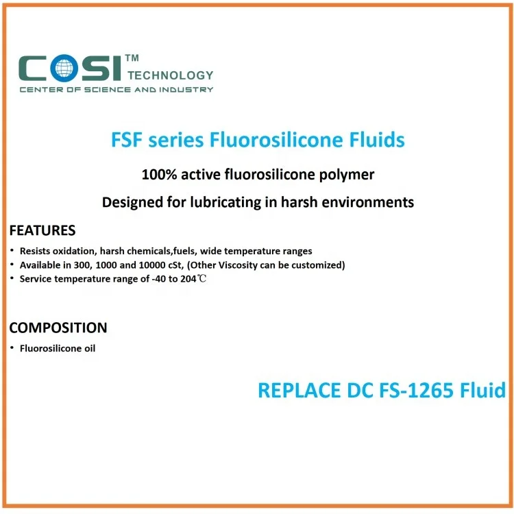 Fluorosilicone Fluid Designed For Lubricating In Harsh Environments ...