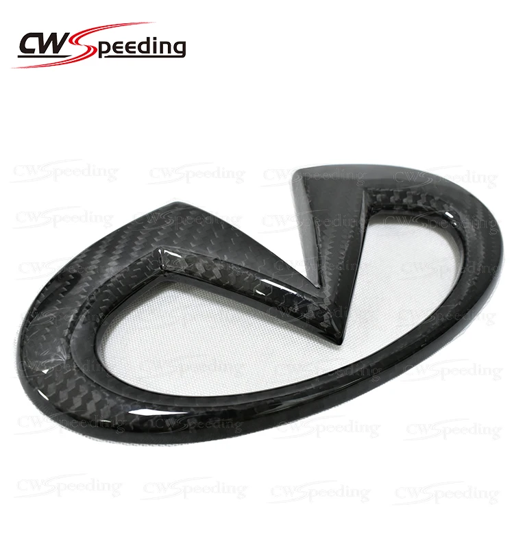 Infiniti Q50 Carbon Fiber Car Logo - High Quality Emblem
