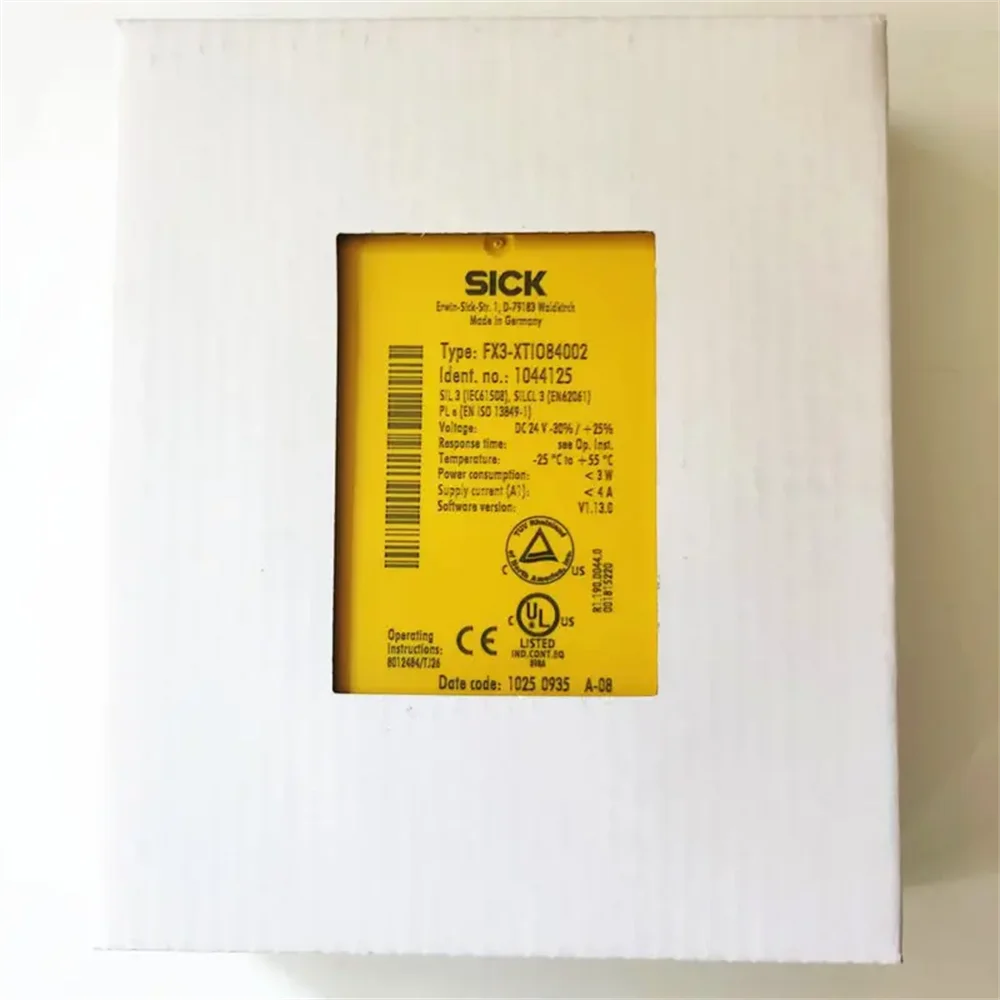 Sick Safety Relay Module Fx3-xtio84002/ue410-xu3t5 Rly3-emss100 Output ...