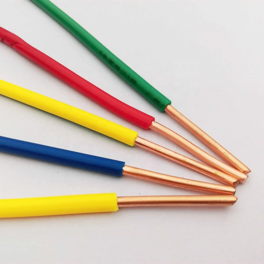 Halogen Free Copper Electrical Wire Or 1 5mm 2 5mm 4mm 6mm10mm H07v-u ...