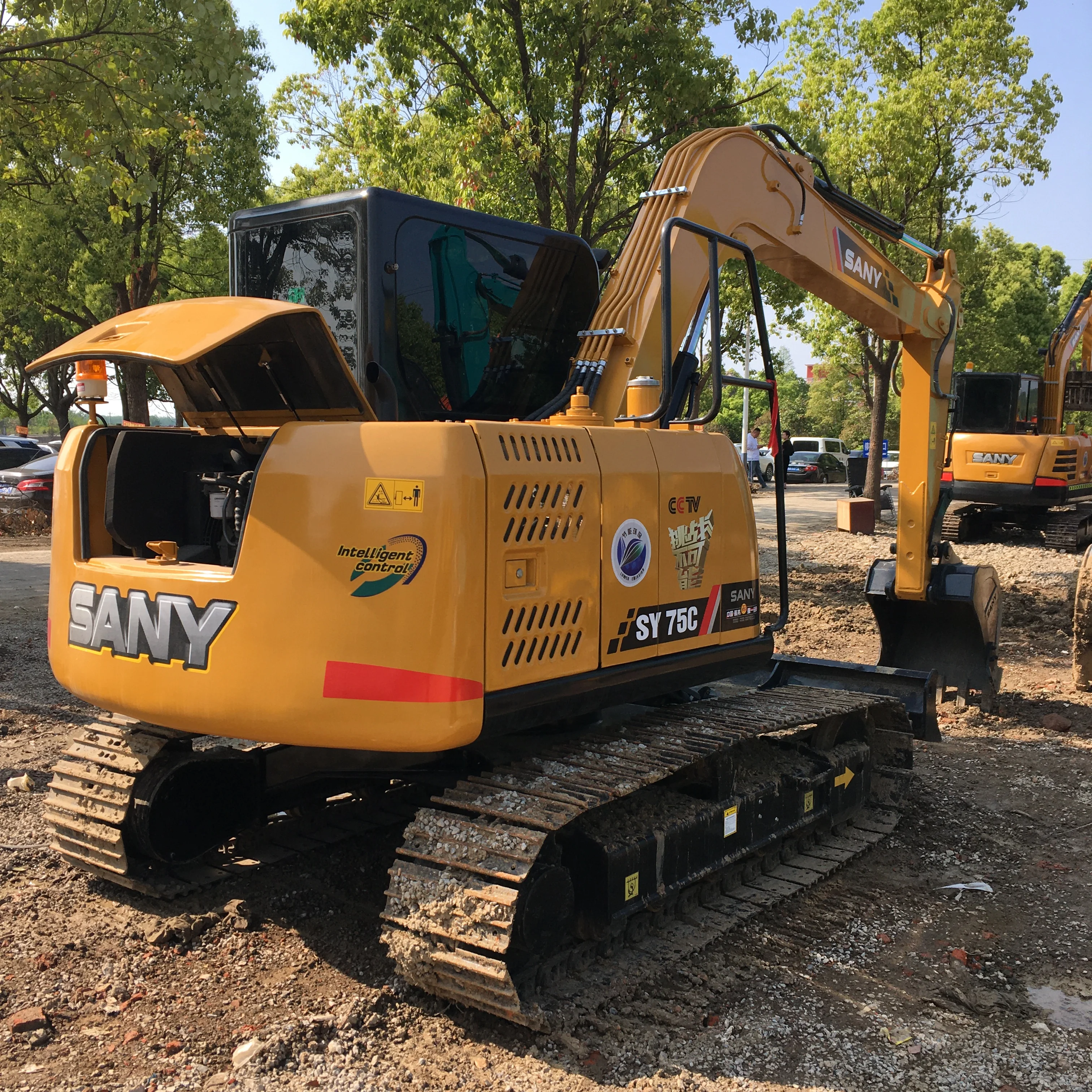 Sold Globally Used Excavator Machine Sany Sany75c Good Condition With ...