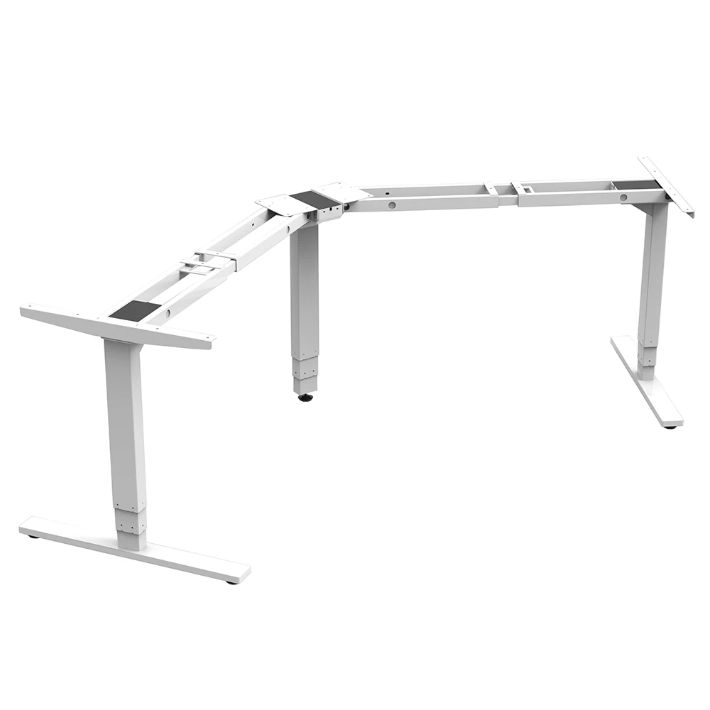 Vansdesk 3 Stage Leg Inverted Smart Electric Desks L Shape Modern Sit ...