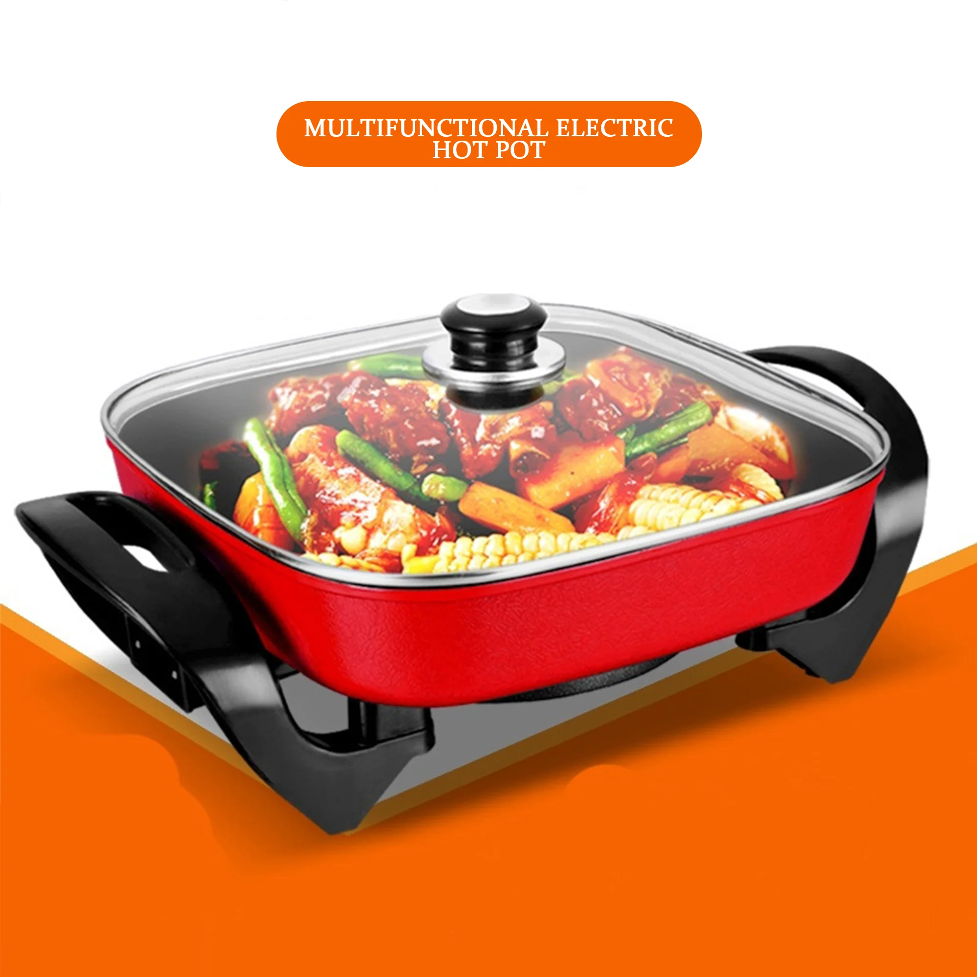 Wholesale 5L Electric Korean Style Cooker – Portable Nonstick Pot for ...