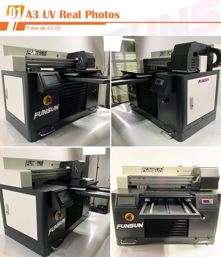 The Most Popular A3 UV Flatbed Printer in the Japan Print Head for ...