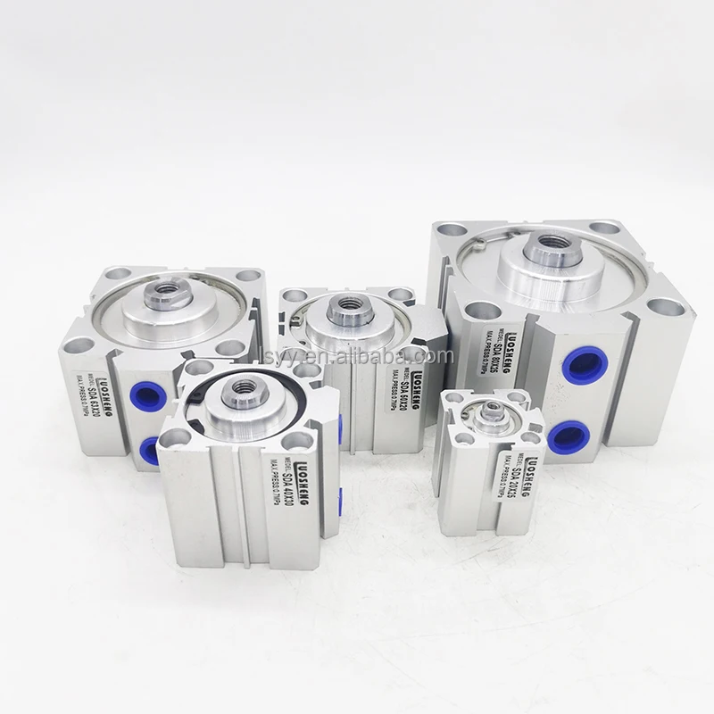 SDA Series Compact Double Acting Cylinders - Reliable Performance