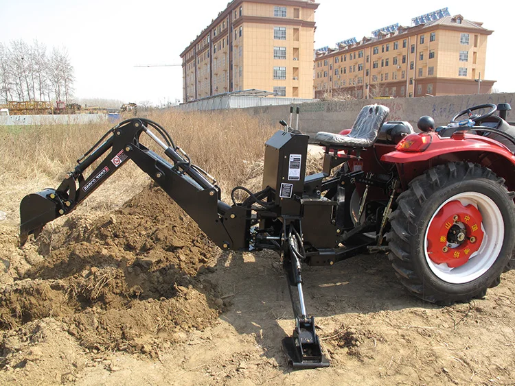 High Quality Farm New Tractor Mounted PTO Backhoe Loader