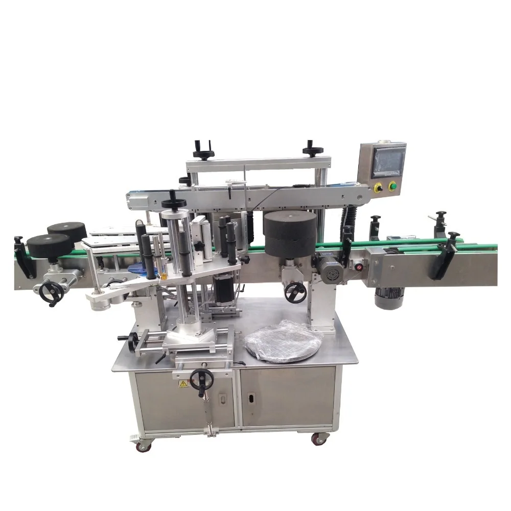 Automatic Double Side Plastic Oil Bucket Labeling Machine - Buy ...
