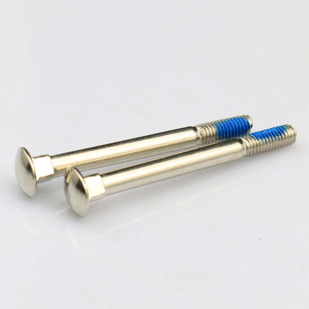 Metric M4-m8 Truss Head Square Long Neck 5mm Carriage Bolt With Nylon ...