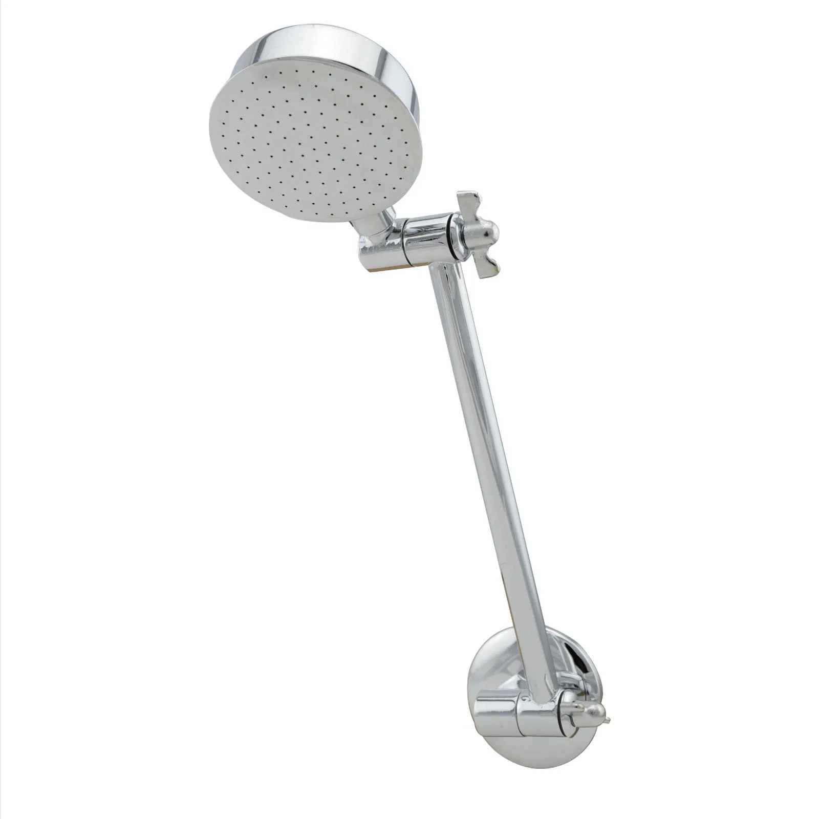 Water Saving Australian Chrome Plated Adjustable Brass Shower Arm and Rose