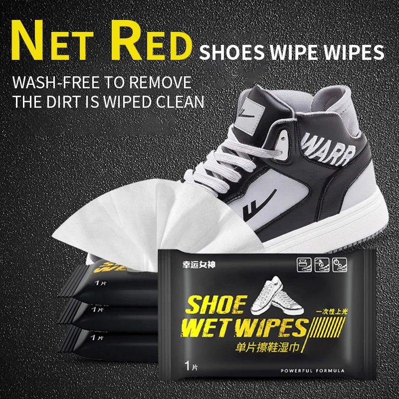 Custom Logo Quick Cleaning Shoes Wipes Sneaker Cleaner Wet Wipes for ...