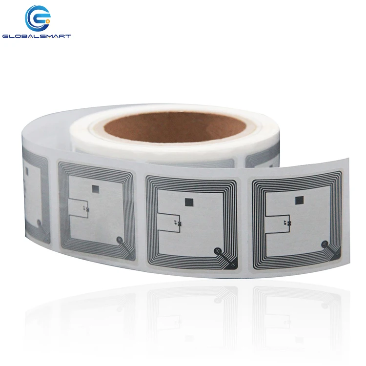 Printable Rfid Library Tag Iso15693 Iso 18000-3 Hf Uhf Long Range 50 ...