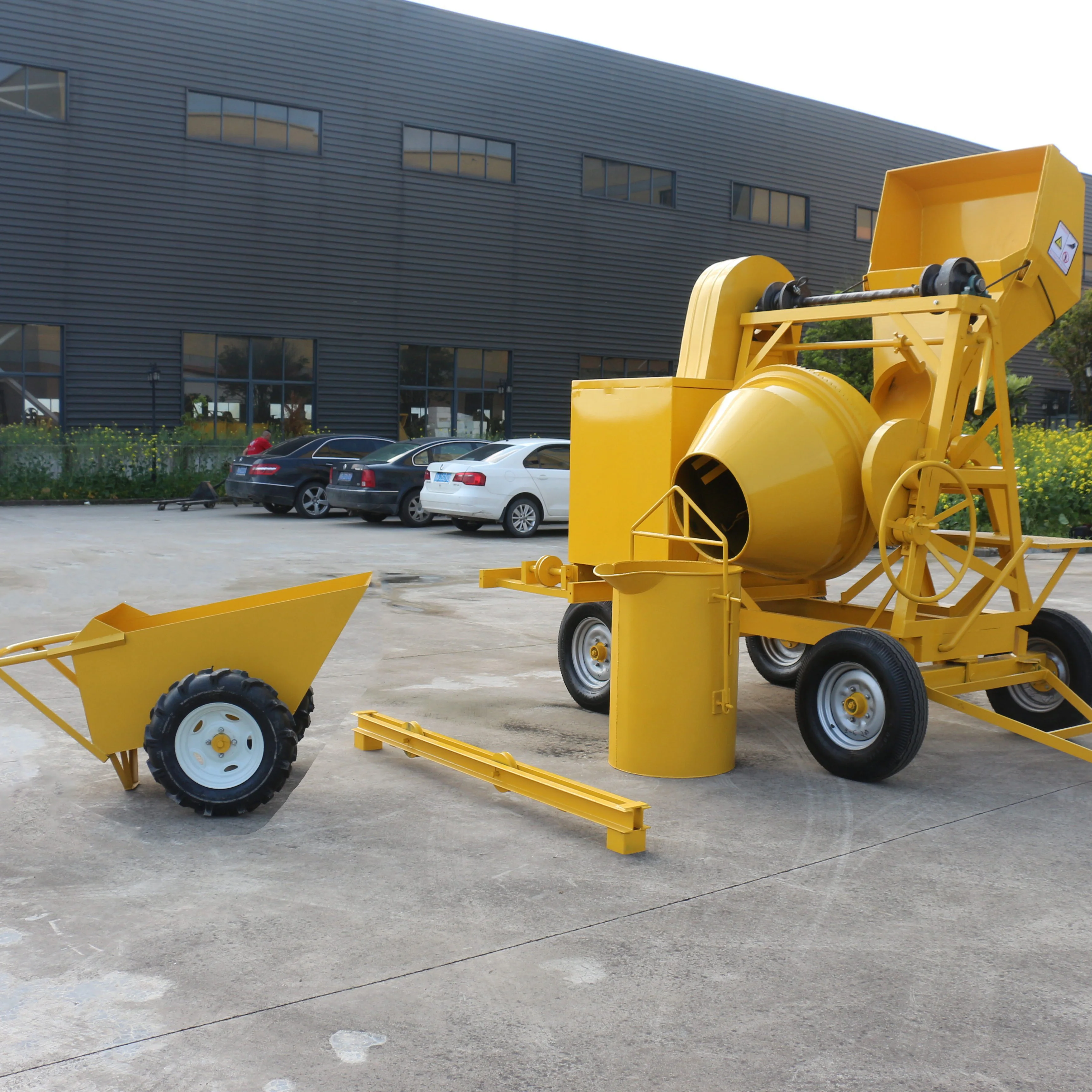 Household Small Capacity Cement Drum Electric or diesel Fuel Portable ...