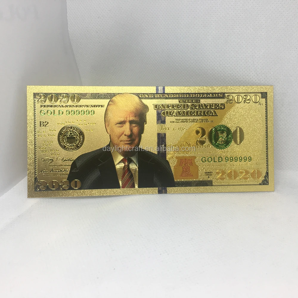 America 45th President Donald Trump Collection Banknote 1000000 Dollar ...