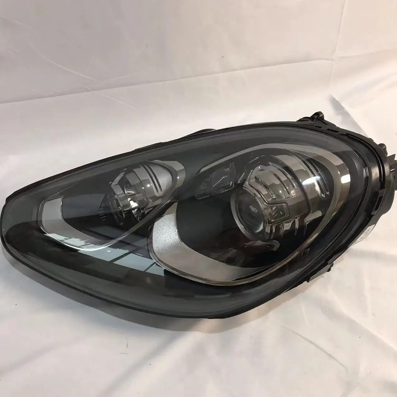 Gfkj Bumper Spoiler Grille Headlights For Porsche Cayenne 2015-2017 Oem ...