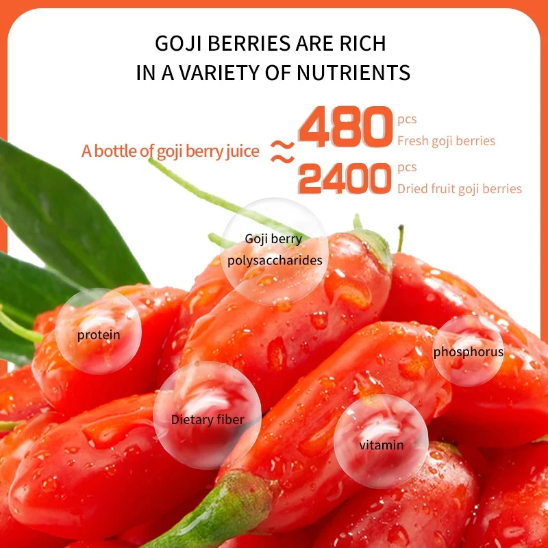 Qidior High Quality Organic High Purity Goji Berries Juice - Buy High ...