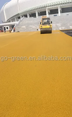 Verde de construcción Color asfalto Material de pavimentación de Color ...