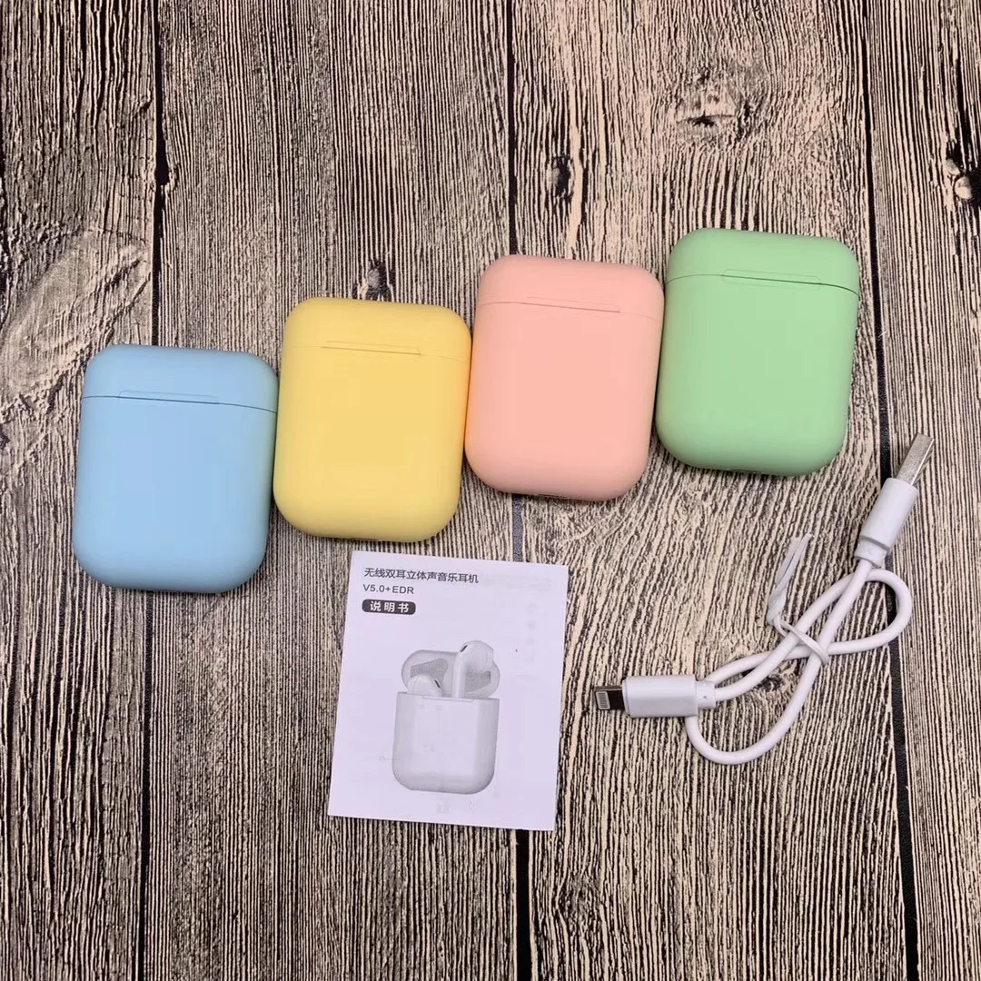 Dropshipping Colorful True Wireless Inpods I12 Earbuds Bluetooth Tws ...
