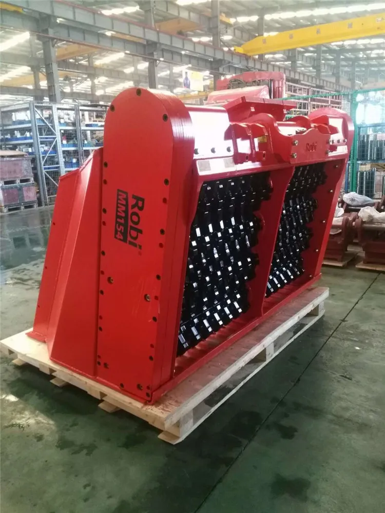 MONDE New Robi Excavator Screening Bucket Shredder Crusher