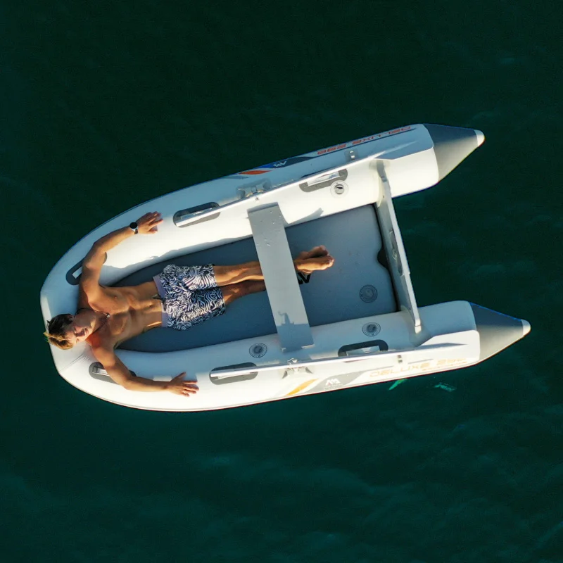 U DELUXE U Shape Inflatable Air Deck - Perfect for Water Sports