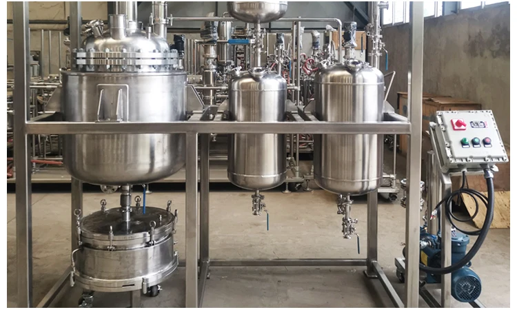 100l Crystallization Reactor Continous Stirred Tank Reactor ...