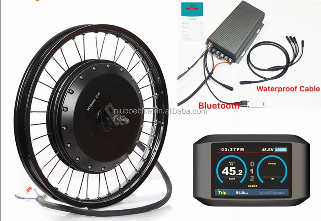 8000W Electric Bike Hub Motor - High Performance & Waterproof