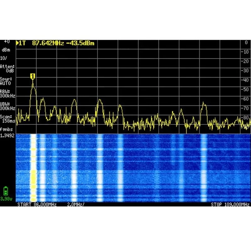 For Rotinysa Ultra Handheld Spectrum Analyzer 4 Touch Screen High