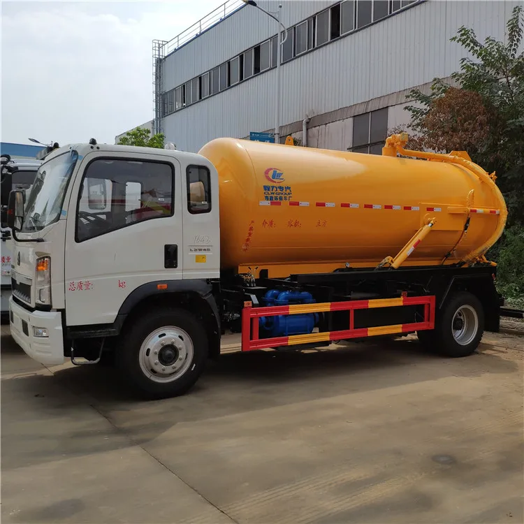 Sewerage Septic Sludge Liquids Drain Vacuum Sucker 6000 Liters