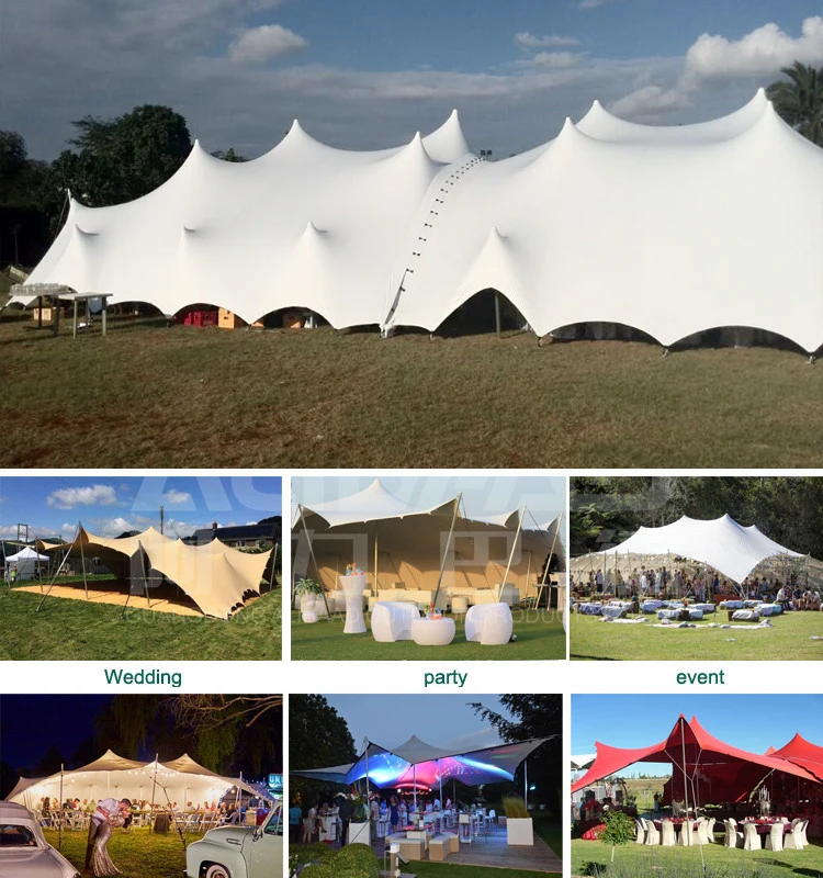 150 Seater Ghana Non Water Proof Stretch Hole Cheese Tents For Weddings ...