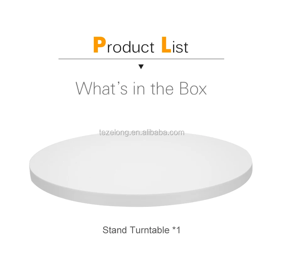 360 Degree 3d Electric 60cm Rotating Shooting Table Rotating Display Stand Turntable - Buy ...