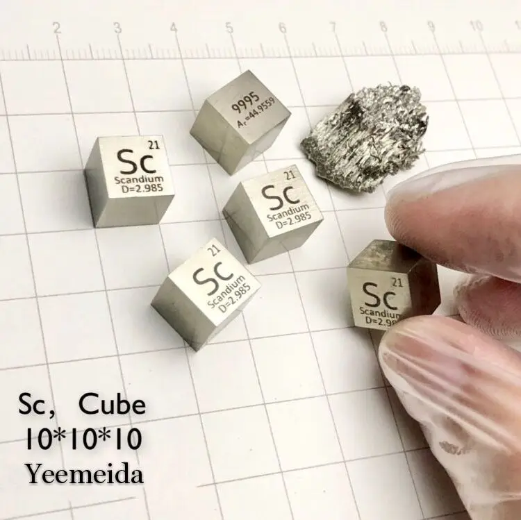 Rare Earth Metal Element Cubes - Perfect for Collections