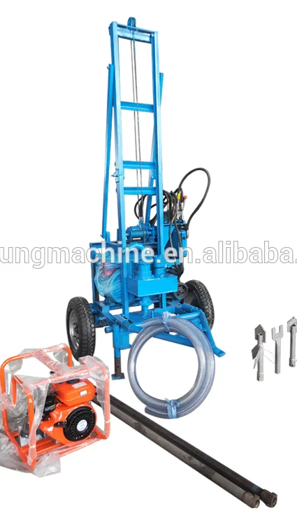 150m Deep Portable Small Electric Type Water Well Bore Hole Well ...