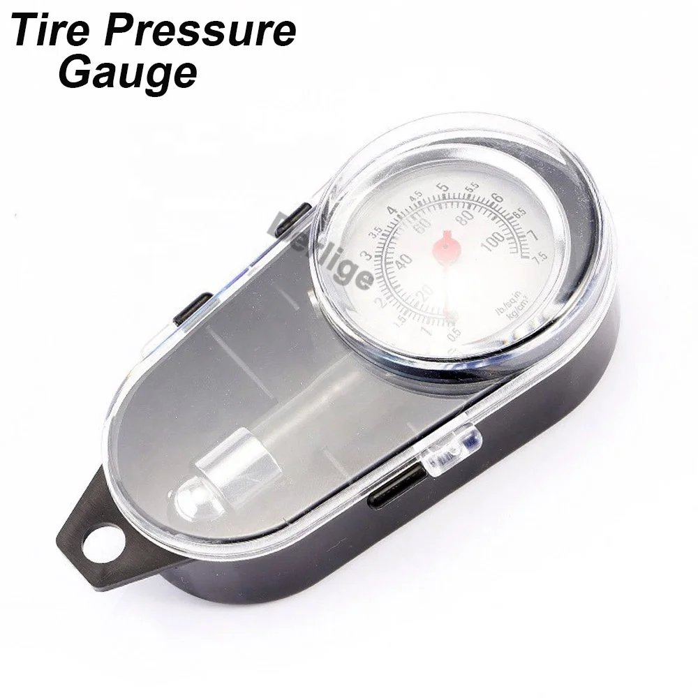 High Precision Tyre Tire Pressure Gauge (0-100 Psi) Pointer Type ...