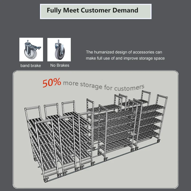 Pds Cold Room Kitchen Food Storage Rack Multi Environmental Plastic ...