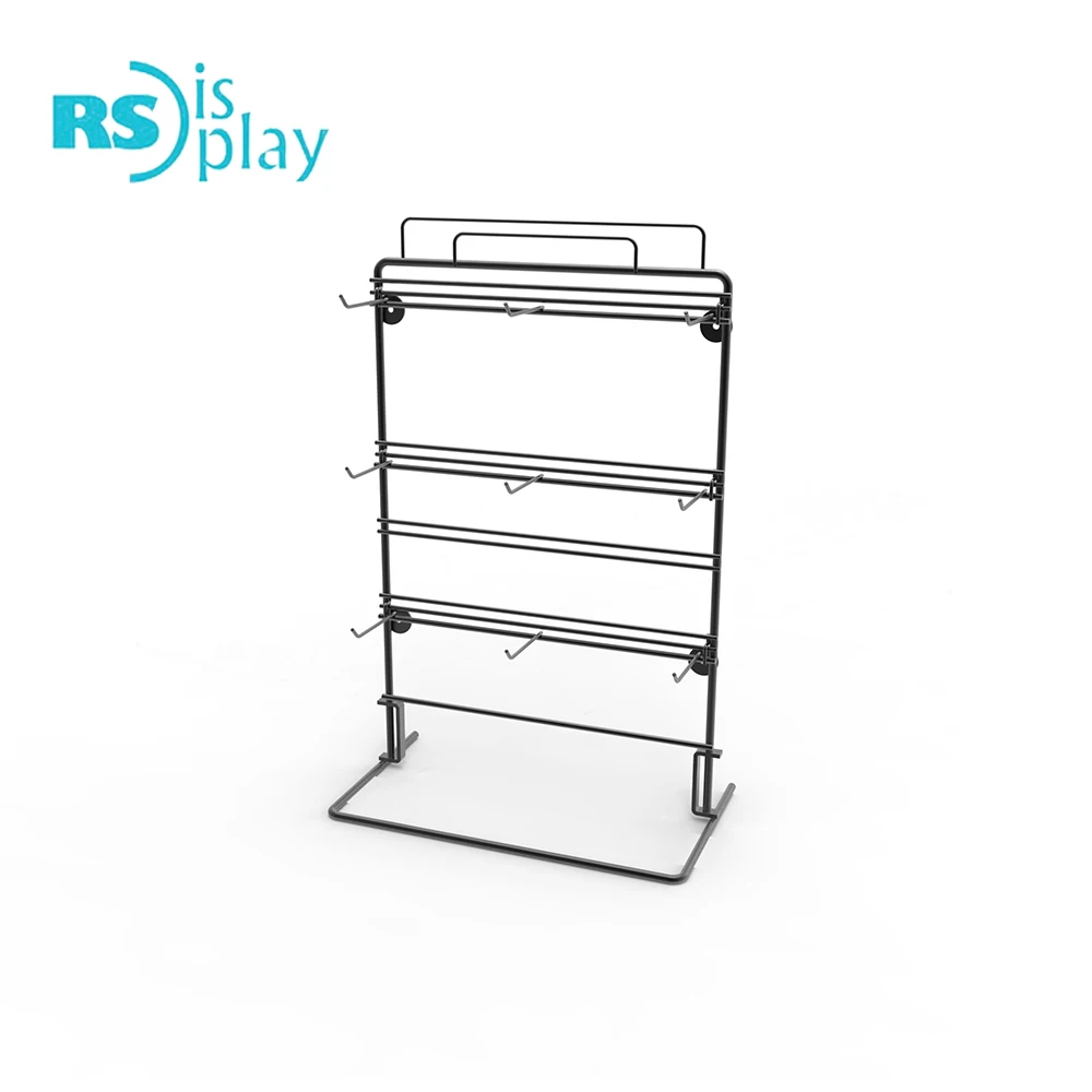 12 Pegs Metal Wire Countertop Displays Rack For Phone Cases - Buy ...