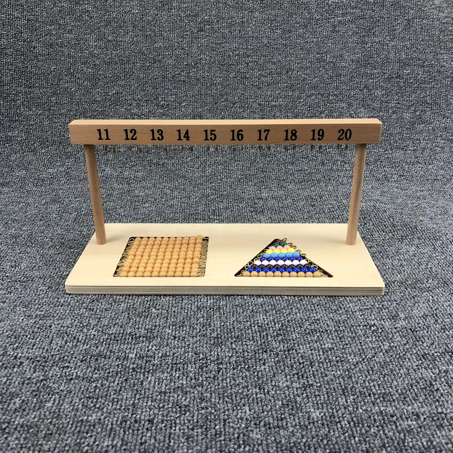 Montessori Bead Bar Hanger Teen Colored Bead Stairs Montessori Math ...