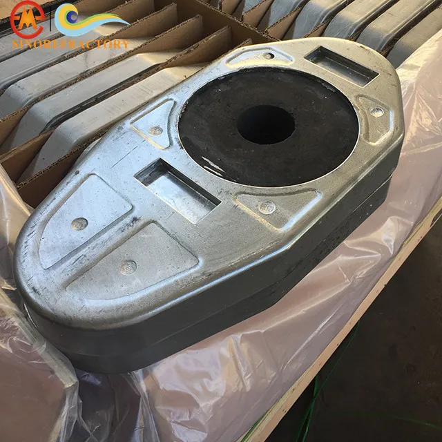 Cs60 Alumina Carbon Ladle Slide Gate Plate For Flow Control - Buy Alzrc ...