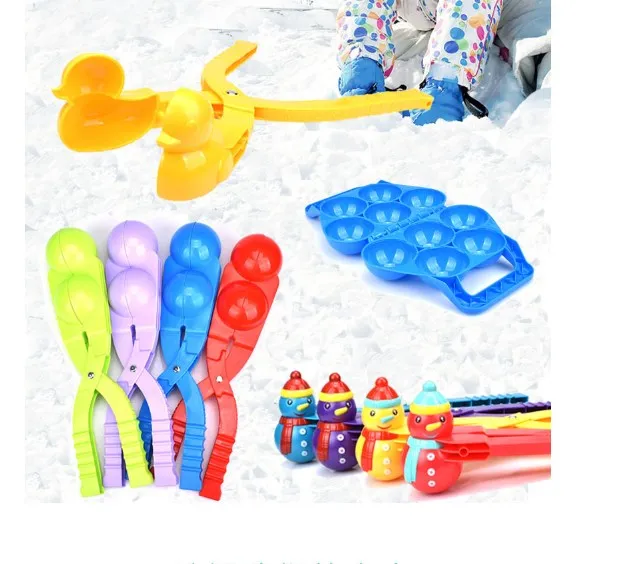 Snowball Maker Toys Snow Toy Kit Maker Clip Snowball Tool Beach Sand ...