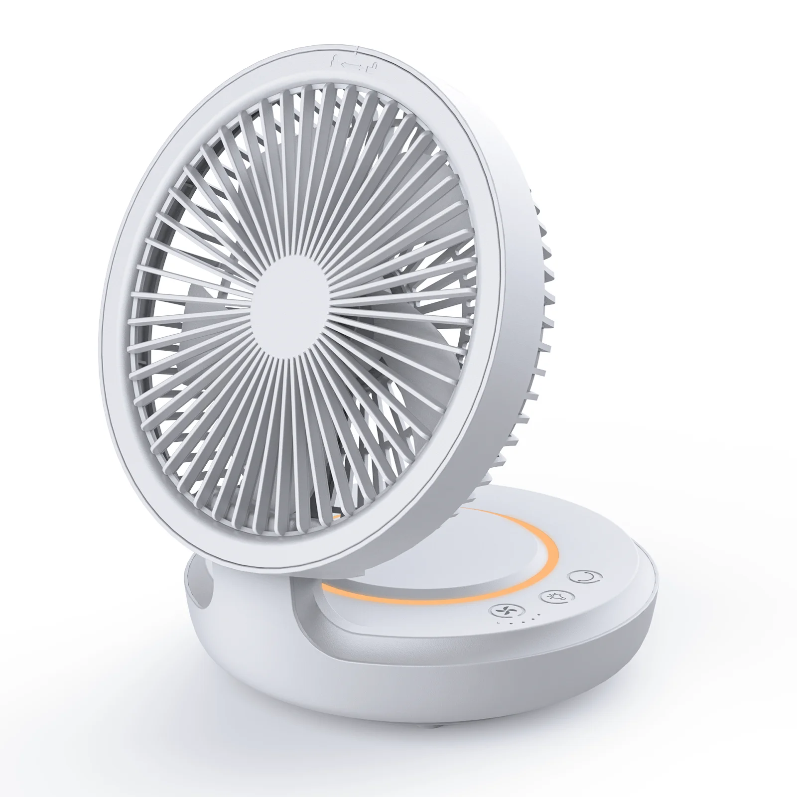 6 Inch Personal Electric Portable Desk And Wall-mouted Quiet Summer ...