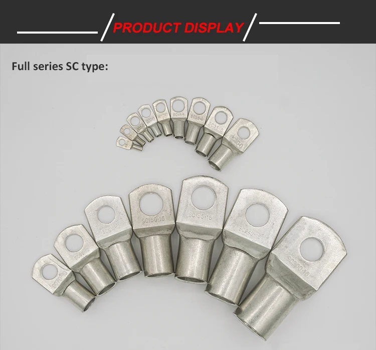 Sc Cable Lug Battery Copper Ground Lugs Terminal - Buy Cable Lug Size ...