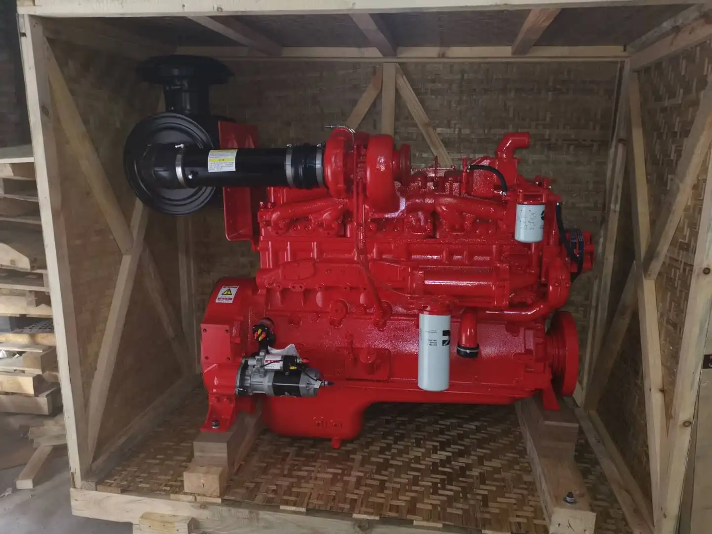 Cummins Complete Engine Nt855 P250 Water Sand Fire Pump 186kw 1800rpm ...
