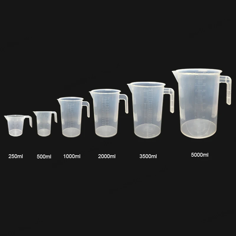 Transparent Plastic Measuring Beaker Cup 1 Liter Measuring Cups - Buy ...