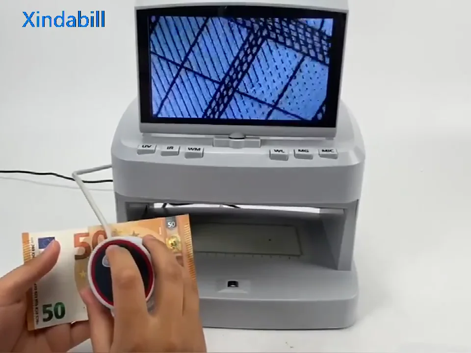 Ir Uv Mg Wm Magnify Lens Money Detector Verify Authenticity Of ...