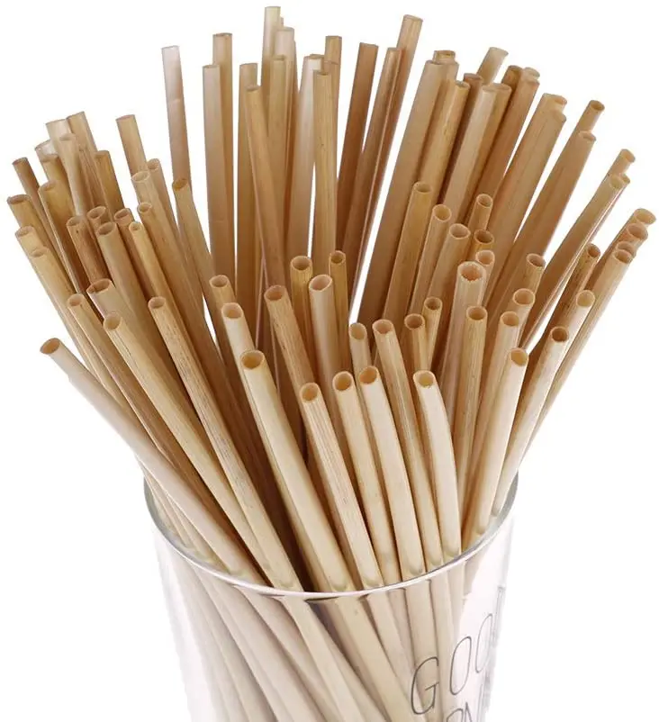 100% Natural Wheat Drinking Straws,Wheat Compostable Straw With Custom ...